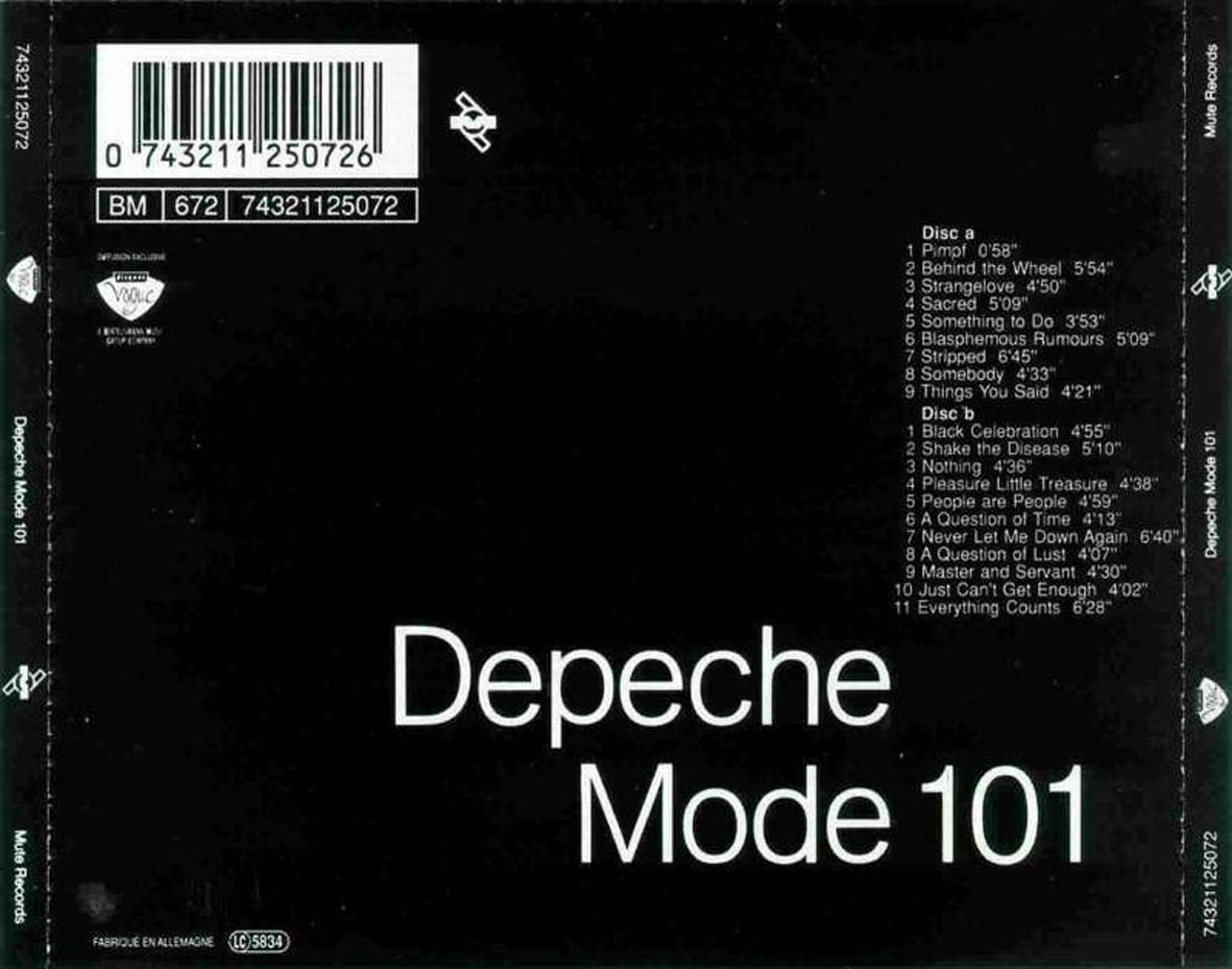 Sobre el 101 de Depeche Mode. - Forocoches